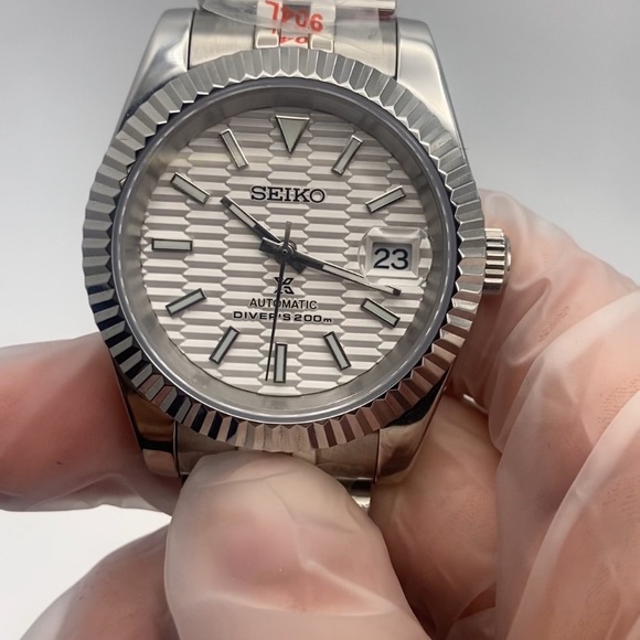 Seiko | Accessories | Custom Seiko Datejust Mod 4mm Automatic | Poshmark